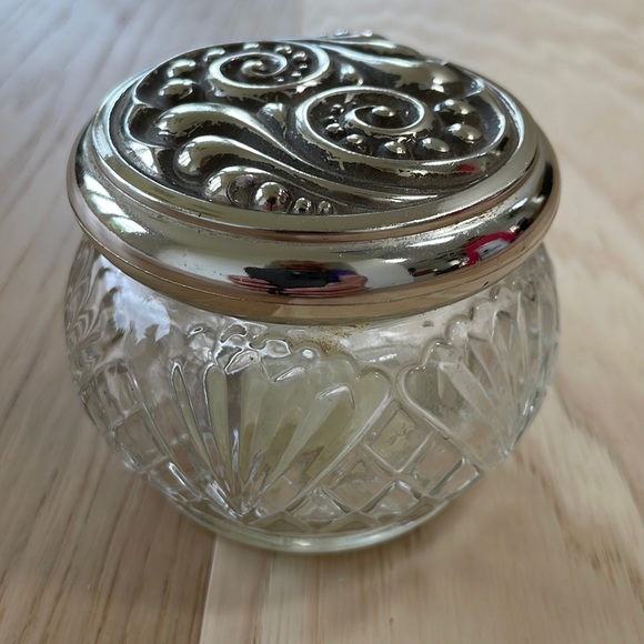 Avon | Makeup | Vintage Avon Art Nouveau Style Silver Top Boudoir ...